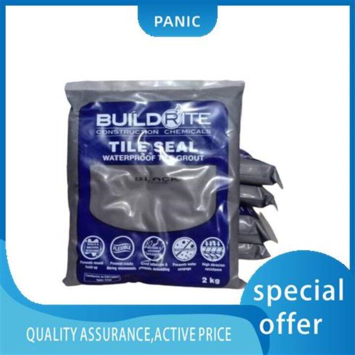 BUILDRITE TILE SEAL (BLACK) WATERPROOF TILE GROUT | Lazada PH