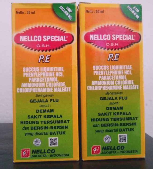 OBH Nelco Special PE Rasa Menthol - Obat Batuk | Lazada Indonesia