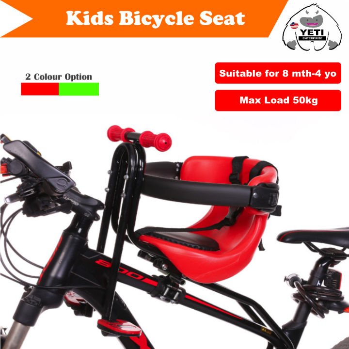 Bicycle Front Baby Carrier Kids Child Toodler Front Seat Outdoor ...