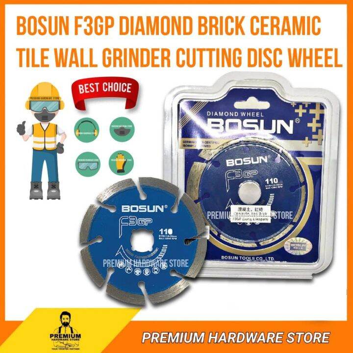 BOSUN 4 INCH CUTTER 110 DRY GENERAL PURPOSE-F3GP | Lazada
