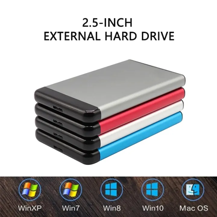 New portable HD external hard drive 1tb, 2tb, 500gb 320g, 160g hdd 2.5 ...