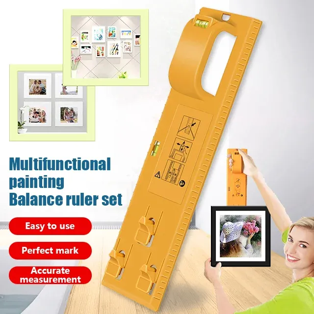 Super Cheap Multifunctional hanging portrait balance ruler set | Lazada PH