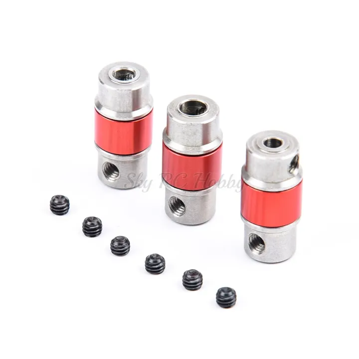 1/2 PCS Universal Joint RC Electric Boat Shaft Coupling 3.18X4/4X4 ...