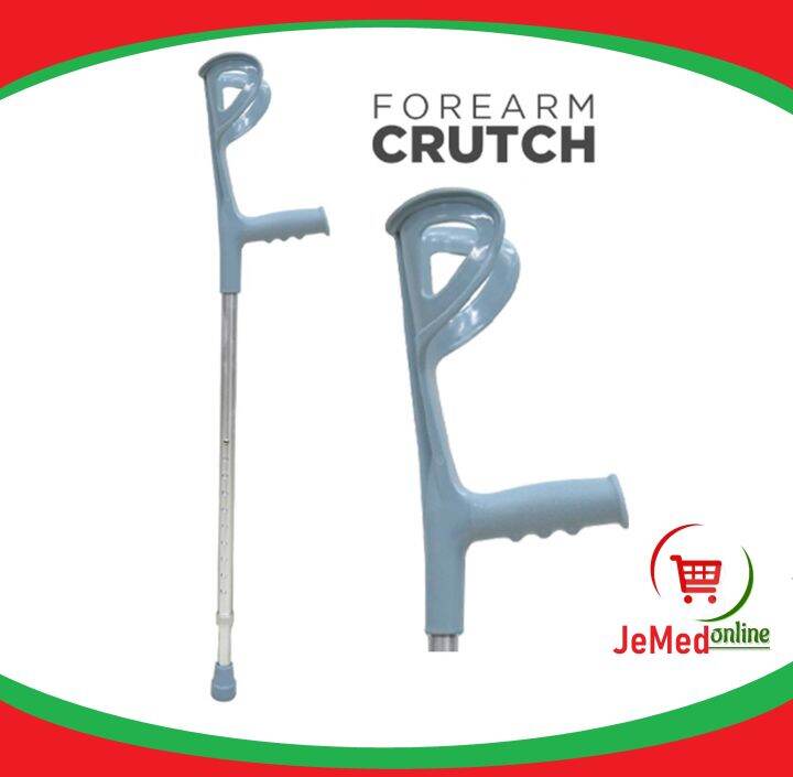 Saklay for Forearm Crutches Adult Aluminum Lightweight Walking Aids for ...