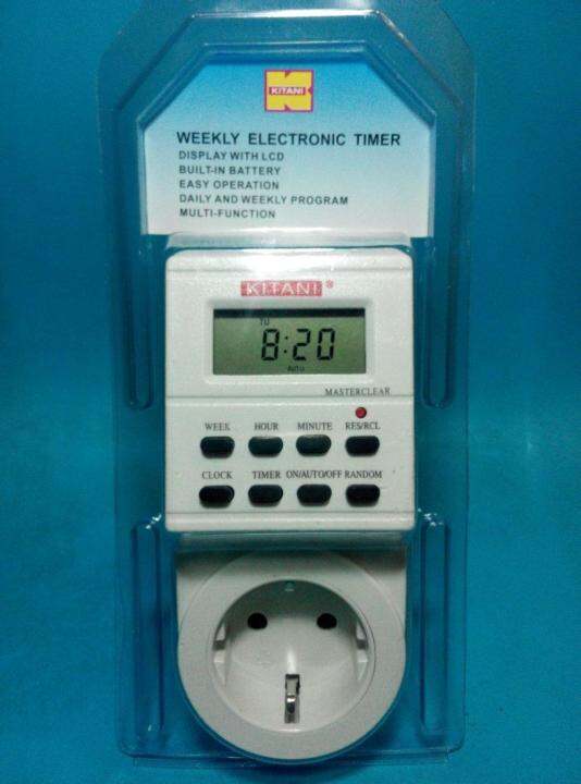Harazaki Store Stop Kontak Listrik Timer Program Kontrol Listrik 24 Jam ...