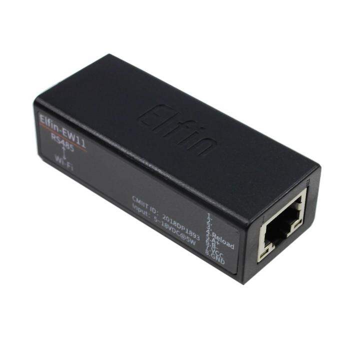 พอร์ตอนุกรม RS485ไปยังอุปกรณ์ไวไฟโมดูลเซิร์ฟเวอร์ Elfin-EW11สนับสนุน ...