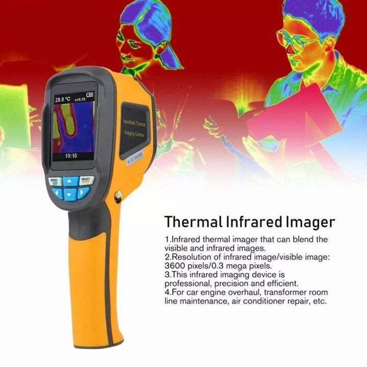 WLLW Thermal Imaging Camera Handheld Infrared IR Thermal Imager Visible ...