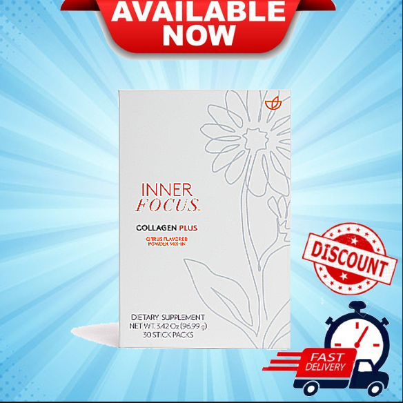 NEW Nuskin Inner Focus Collagen Peptide / Beauty Focus Collagen+ plus ...