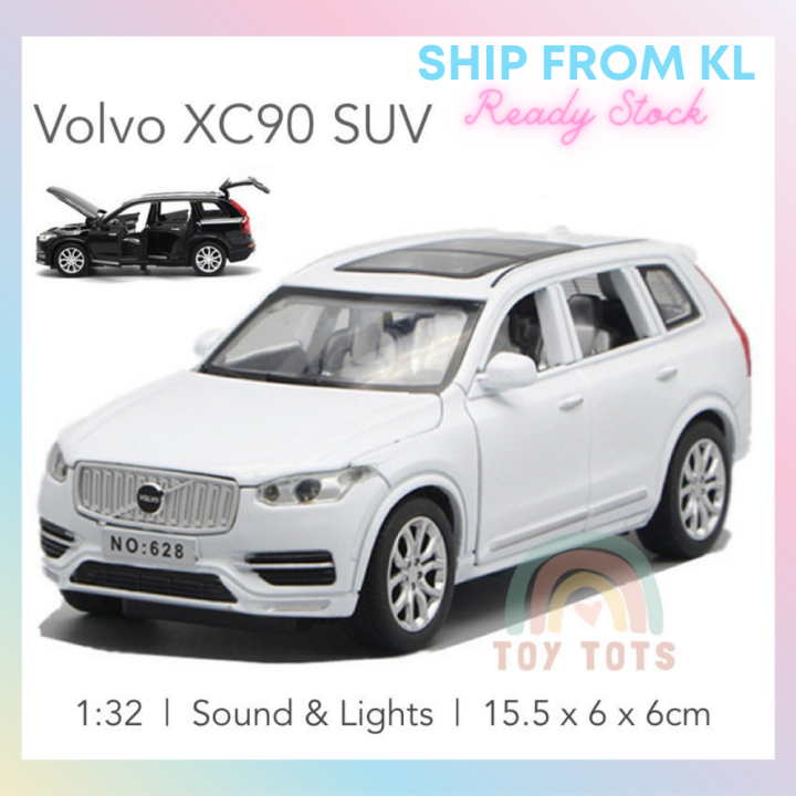 Volvo XC90 SUV Alloy Die Cast 1:32 Model with Sound and Light Large Toy ...