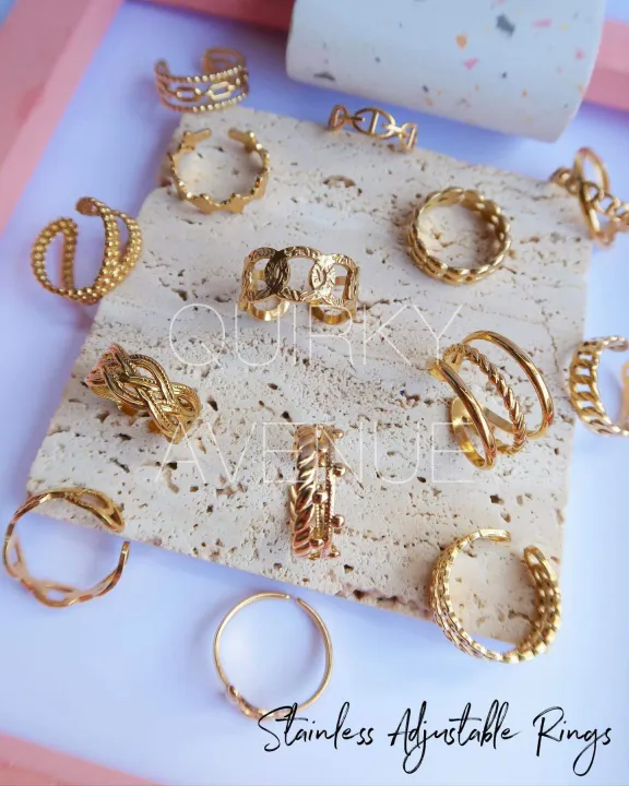 Stainless Adjustable Rings | Lazada PH