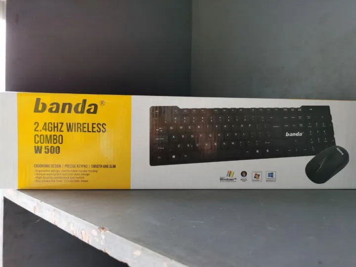 Banda Wireless Keyboard combo W500 | Lazada PH