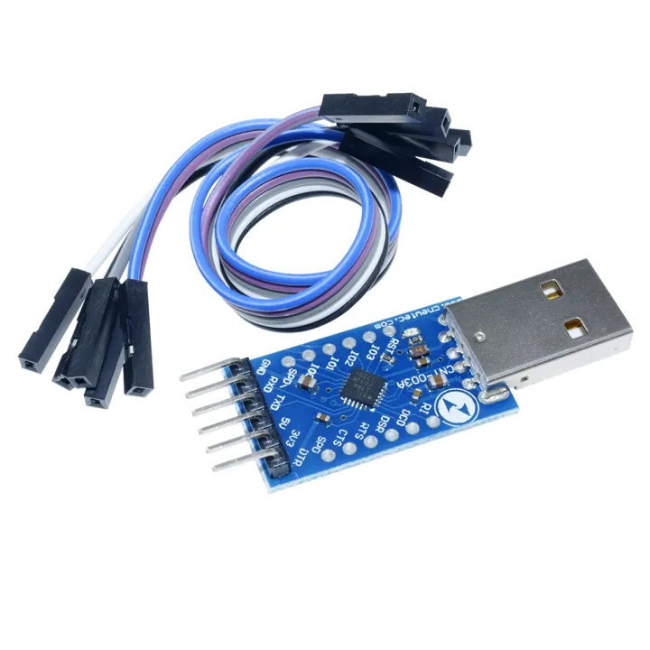 Original Diymore 1/2PCS CP2104 USB 2.0 to TTL UART 6PIN Module Serial ...