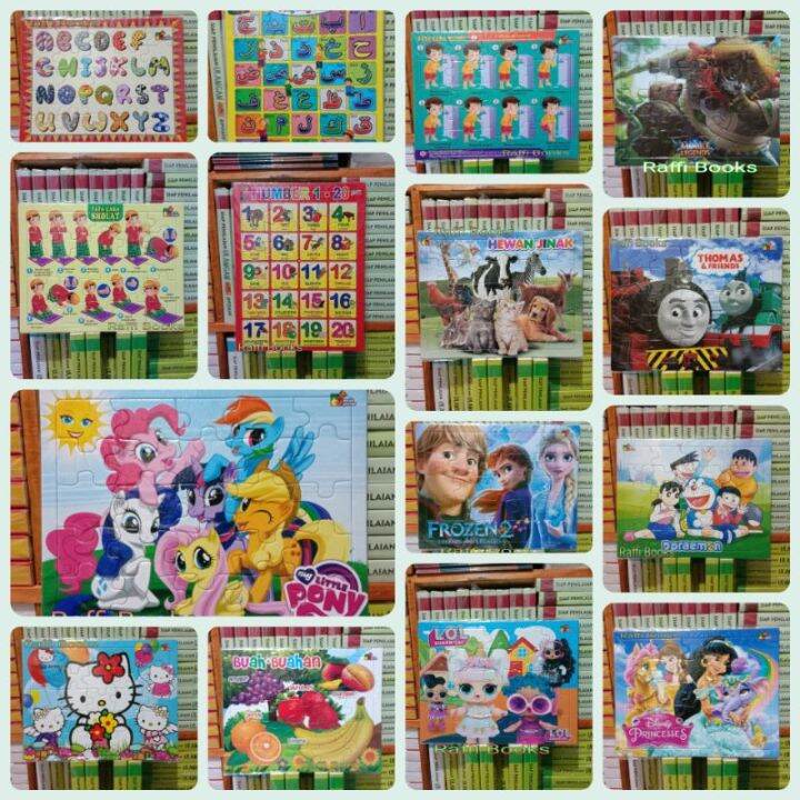 Puzzle/Puzle/Pazel Karakter Untuk Anak Ukuran Besar | Lazada Indonesia