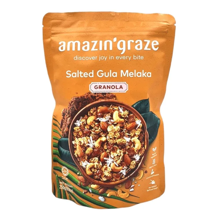 Amazin' Graze Salted Gula Melaka Granola 250g | Lazada PH