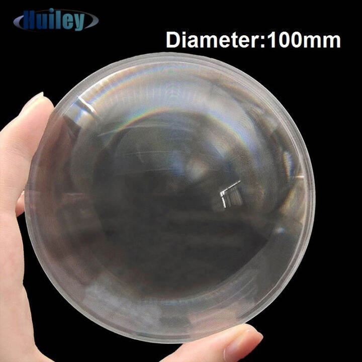 PMMA Acrylic Optical Lens Magnifier Lens Diameter 100mm Round Circular ...