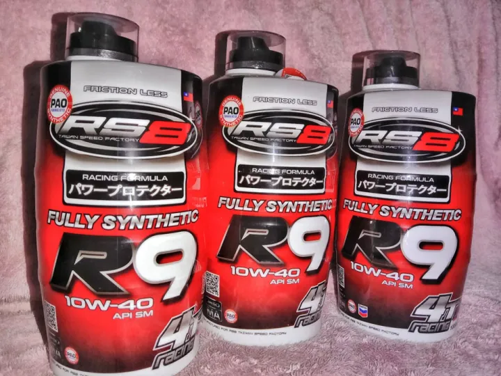 RS8 R9 OIL 1L 10W-40 FULLY SYNTHETIC | Lazada PH