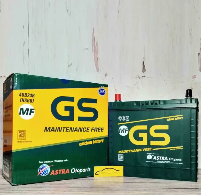 AKI GS ASTRA MF NS60 ACCU AKI GS MF KERING APV MEGA CARRY ESTEEM SX4 | Lazada Indonesia