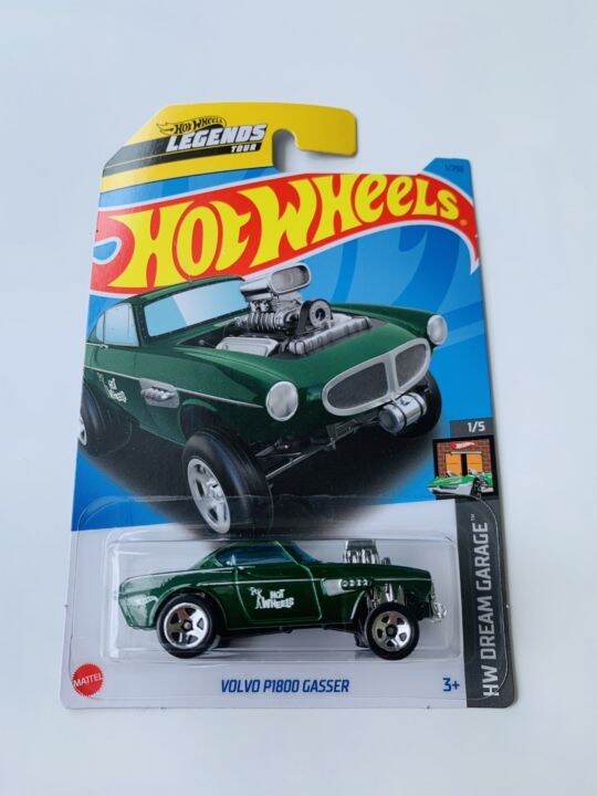 HOTWHEELS HOT WHEELS VOLVO P1800 GASSER HIJAU HW DREAM GARAGE LOT C ...