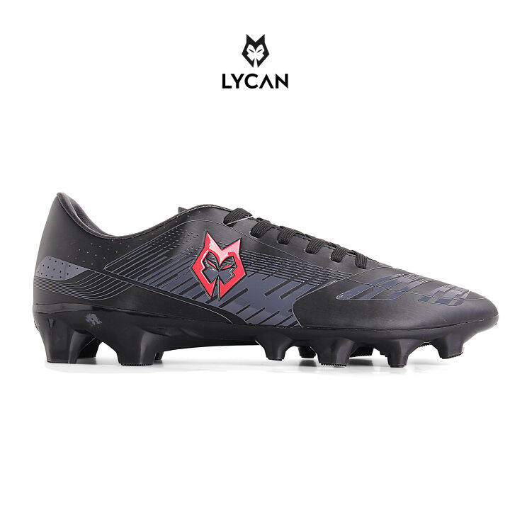 LYCAN Sepatu Sepak Bola Senses FG Black/Black | Lazada Indonesia