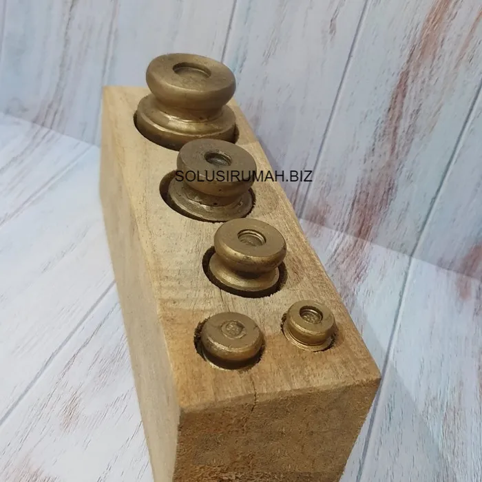 timbal batu timbangan perset besi asli pemberat timbang kodok set ...