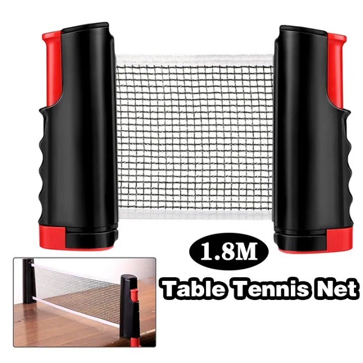 Retractable Portable Table Tennis Net Rack 1.7m | Lazada PH