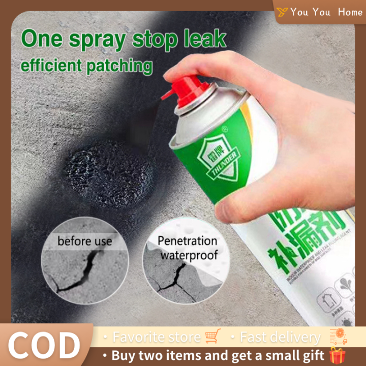 Spray Waterproof Spray Wall and Floor Leaking Waterproof Spray Waterproof Leak Seal Repair Spray ...