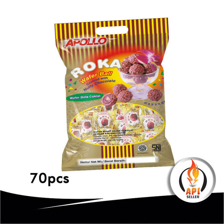 Apollo Roka Wafer Ball 420gr | Lazada Indonesia