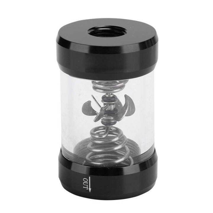 A Hot 】ตัวบ่งชี้การไหลของน้ำกระบอกสูบ PC Water Cooling Flow Meter G1/4 ...