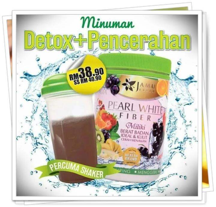 JAMU JELITA PEARL WHITE FIBER | Lazada