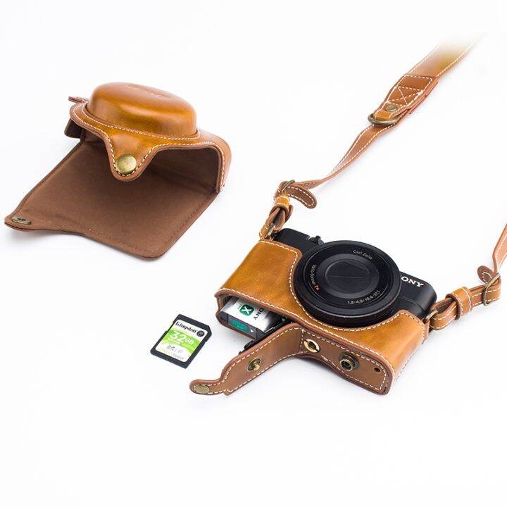จัดส่งฟรีสินค้าที่มีคุณภาพเหมาะสำหรับ SONY RX100 M7กระเป๋ากล้อง DCS ...