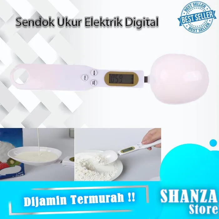 BISA COD - Sendok Takar Digital Elektrik Takaran Gram Komplit Kue ...