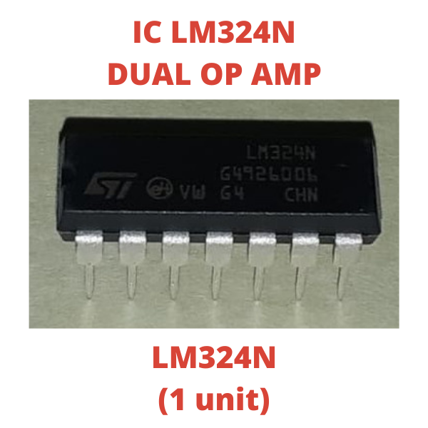 1PCS IC LM324N "LM 324 N"LM324 N"LM 324N"LM324"LM 324"324"QUAD"OP AMP"PENGUAT"AMPLIFIER"AMPLI ...