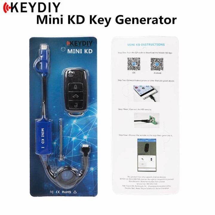 KEYDIY Mini KD Key Generator Remotes Warehouse In Your Phone Support ...