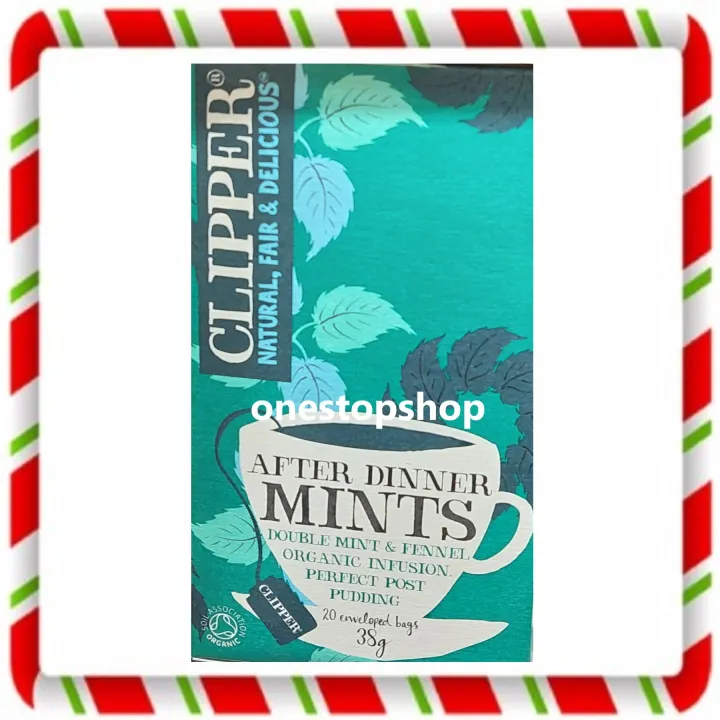 Clipper Organic Tea After Dinner Mints 20 Teabags 38g | Lazada PH