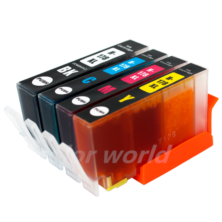 4x Compatible Ink Cartridge For HP178 for HP Photosmart 5510 5515 6510 ...