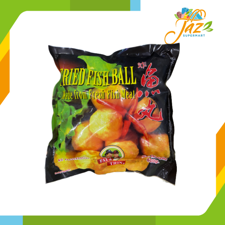 Fat & Thin Fried Fish Ball,500g | Lazada PH