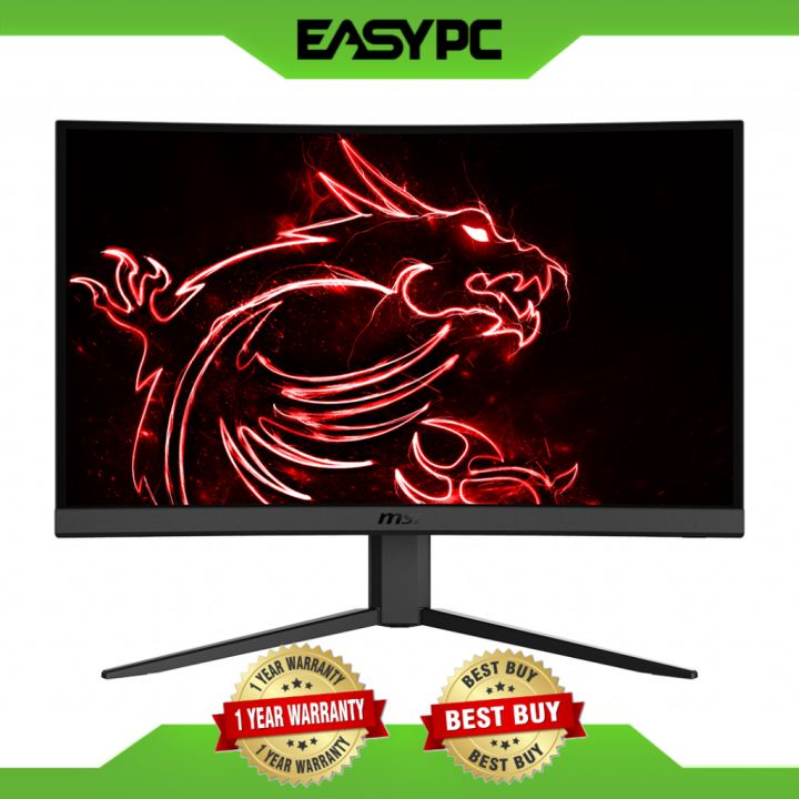 MSI Optix G24C4 24" 144Hz FHD VA Curved Gaming Monitor | Lazada PH