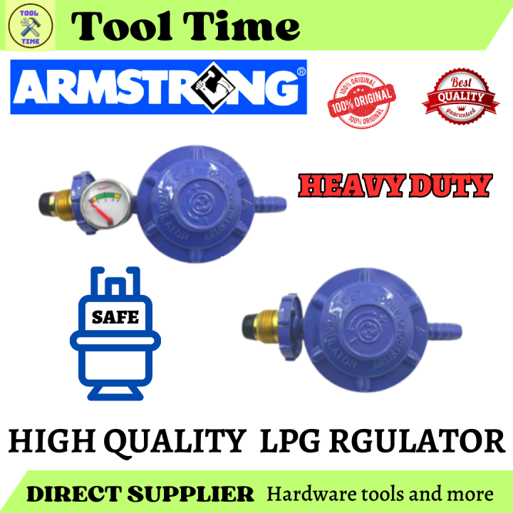 ARMSTRONG LPG RGULATOR Heavy Duty and High Quality regulators | Lazada PH