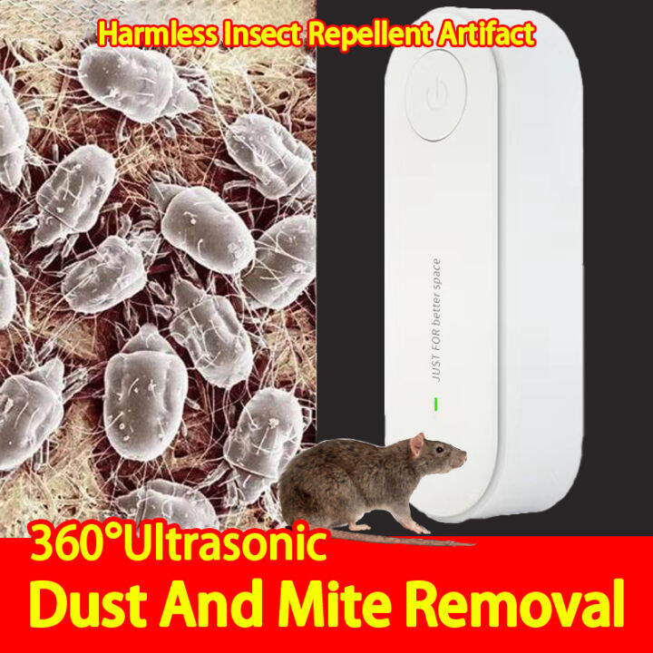 Portable 360 Degree Ultrasonic Mites Anti Mosquito Rat Electronic Mite ...