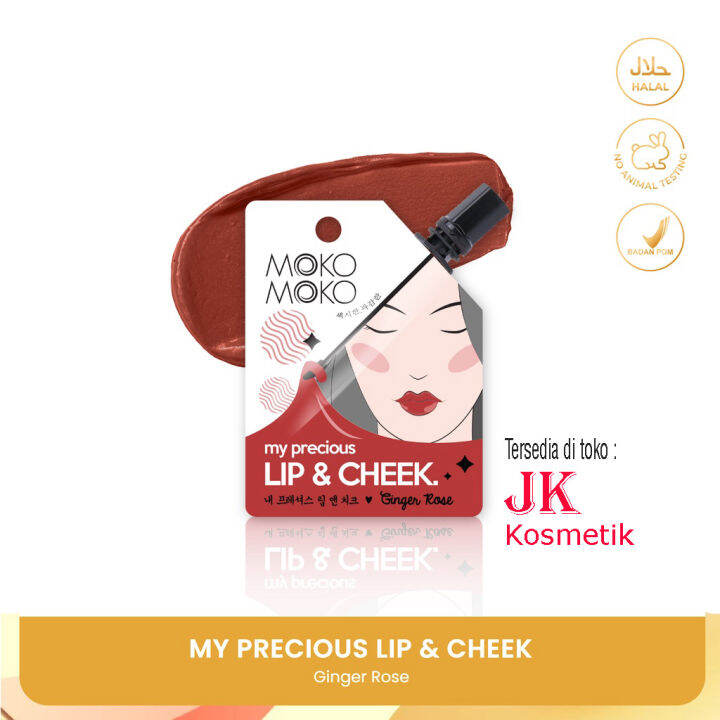Moko Moko My Precious Lip & Cheek - Sachet | Lazada Indonesia
