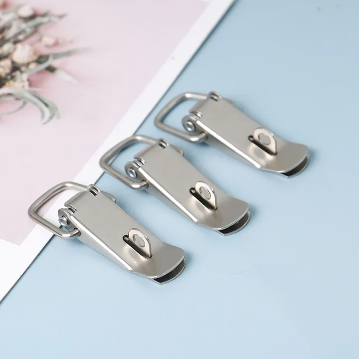 Wonderful XS 3Pcs/Set Spring Loaded Latch Catch Toggle Iron Hasps For ...
