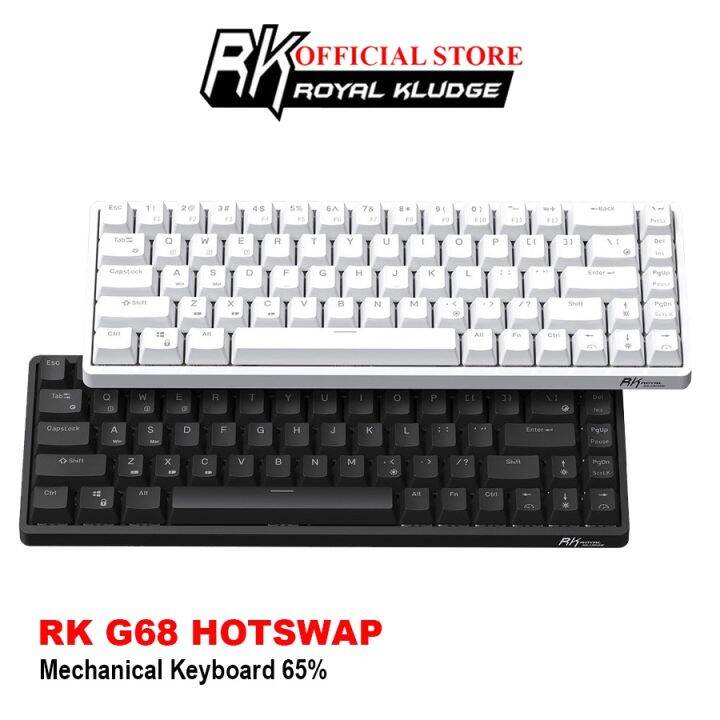 (HOTSWAP) RK G68 - Bàn phím cơ không dây Royal Kludge RK G68 Bluetooth ...