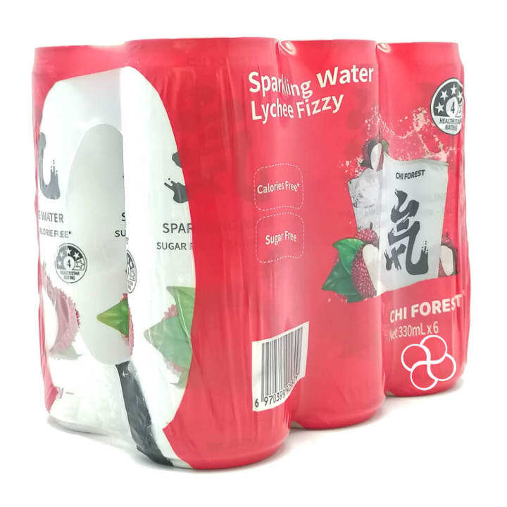 Chi Forest Lychee Fizzy Sparkling Water 6 x 330mL | Lazada PH