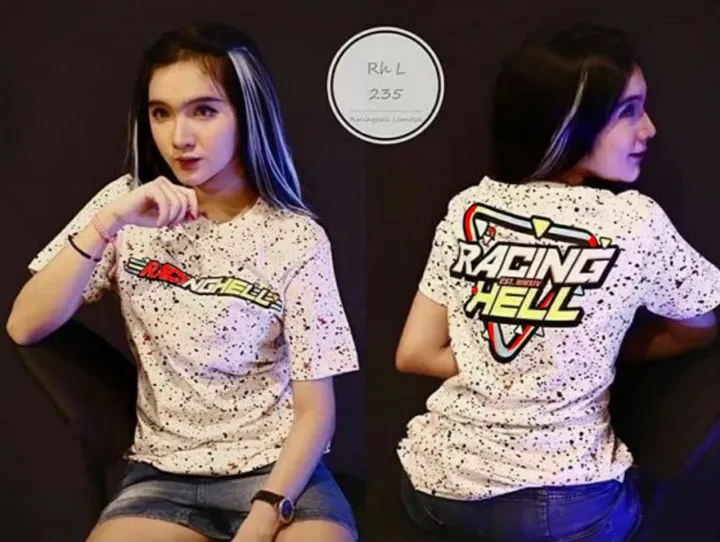 Kaos / Baju Distro Racing Hell / Kaos Distro Racing Hell Terbaru 2020 ...