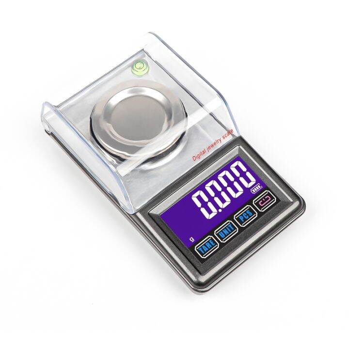 0.001g Precision Digital Milligram Scale 20g 30g 50g Mini Electronic USB Weight Balance Touch ...