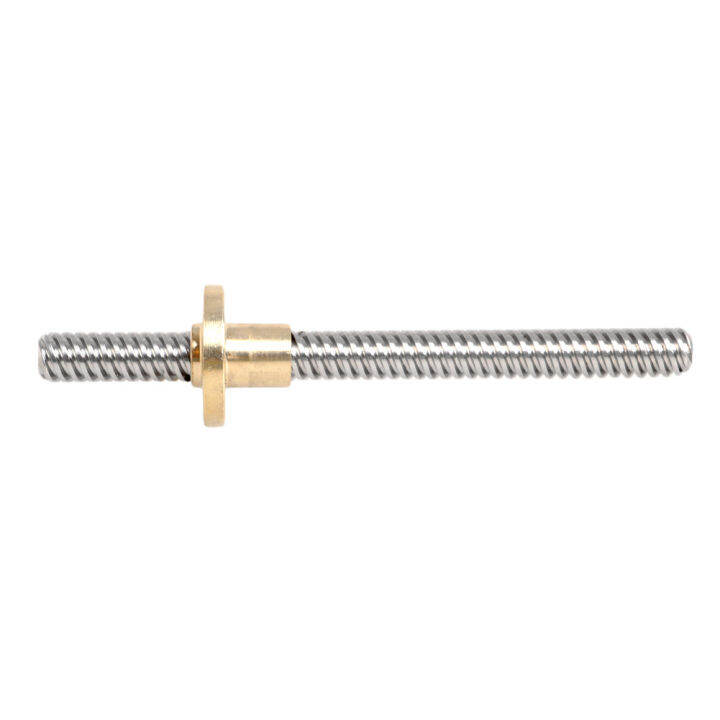 Acme threaded Rod Stainless steel Leadscrew+T8 Nut For CNC 3D printer ...