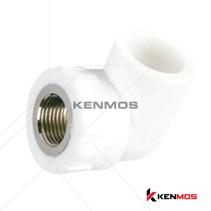 KENMOS 1/2 inches PPR Female Elbow with Thread (Hot and Cold) | Lazada PH