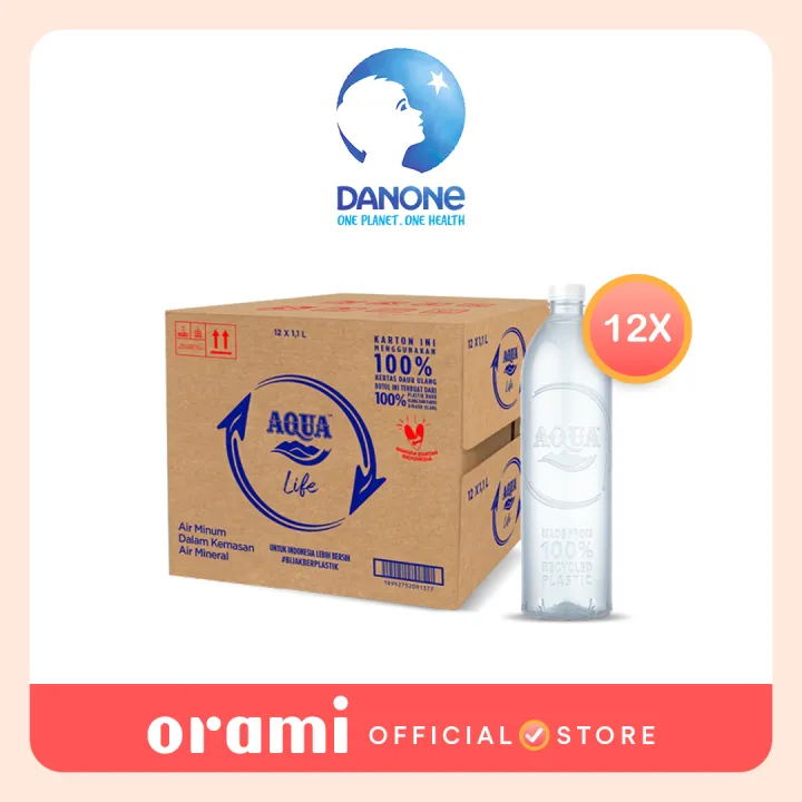 AQUA Life 1100ml Box (12 botol) | Lazada Indonesia