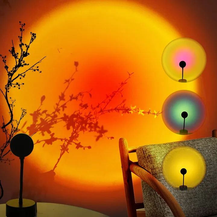 PROJECTION SUN LAMP WITH 1 TO 8 FILTERS ROMANTIC LIGHT WITH RAINBOW ...