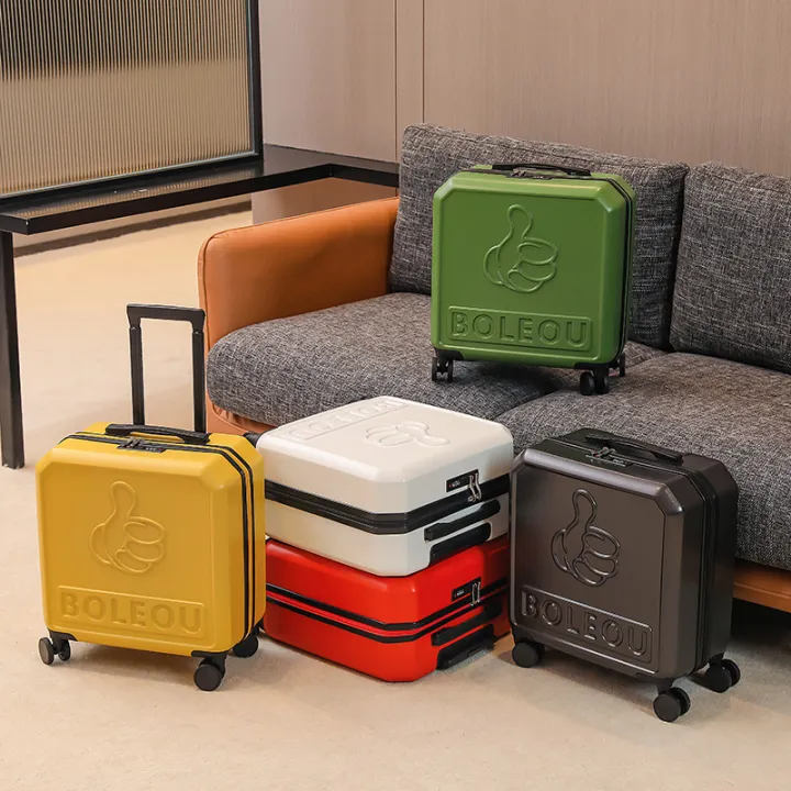 High Quality 18 Inch PC Small Travel Pull Suitcase Carry On Trolley ...